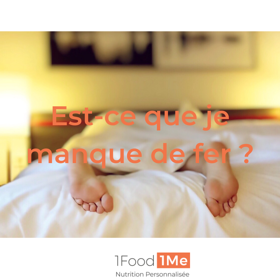 Est-ce que je manque de fer